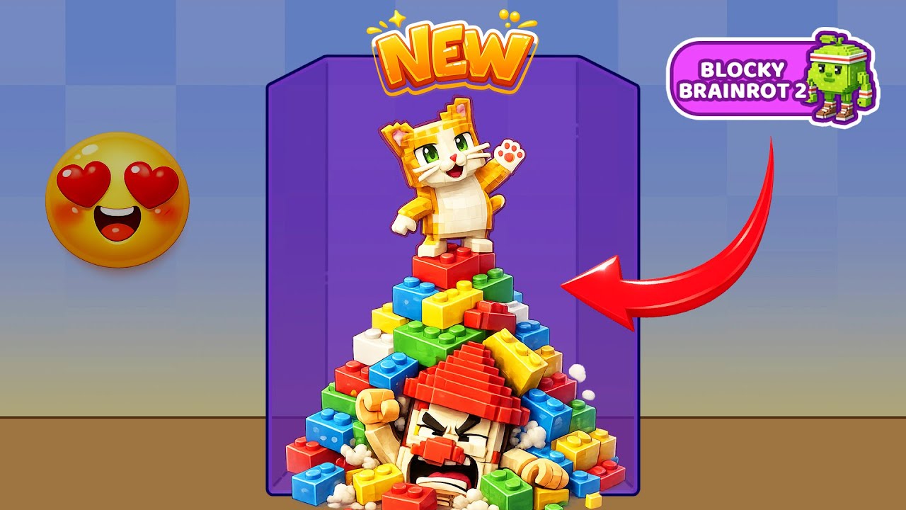 Merge Fellas Blocky Brainrot 2 Gameplay Max Level Update - YouTube
