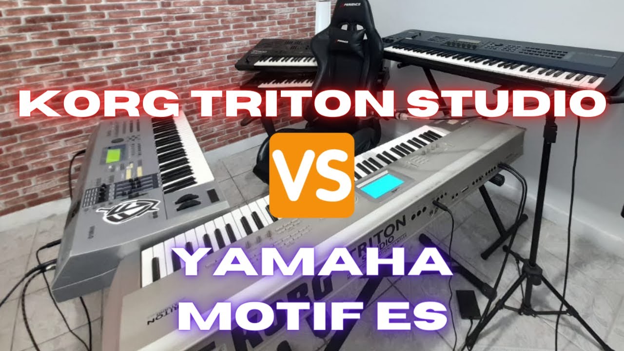 LIVE - YAMAHA MOTIF ES X KORG TRITON STUDIO (COM TIAGO MALLEN) #LIVE ...