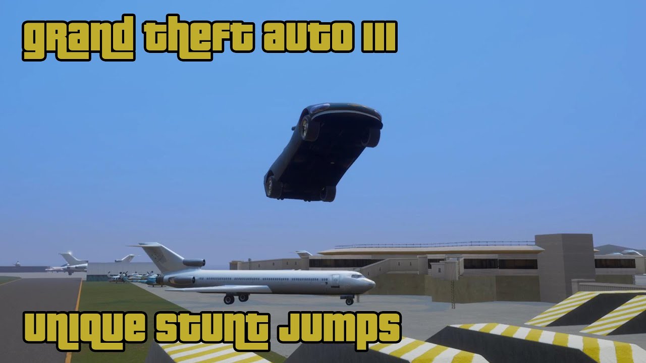 GTA 3 - The Definitive Edition | Side Activities: Unique Stunt Jumps ...