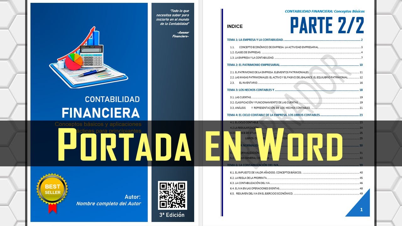 🆗 Portada para Documento de Word - Parte 2/2🔴 - YouTube