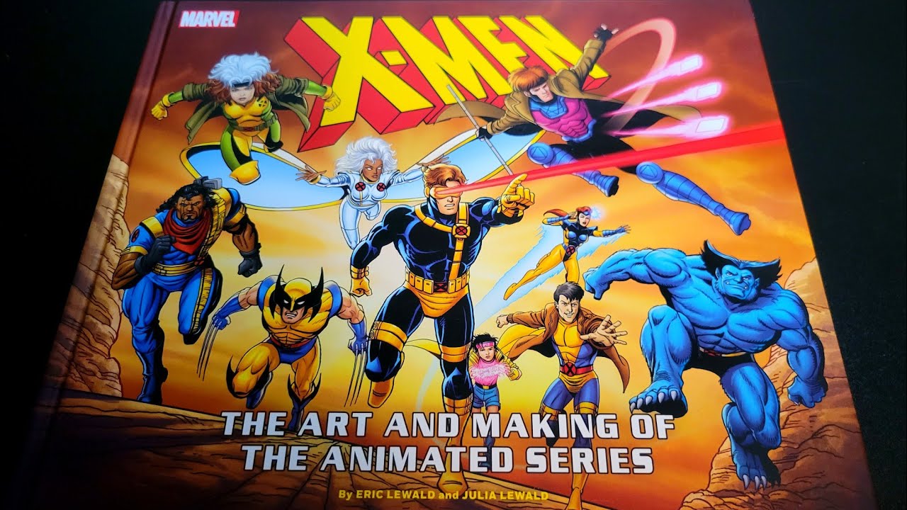 X-Men Animated Making of Art Book Flip Through | Soft Spoken ASMR - YouTube