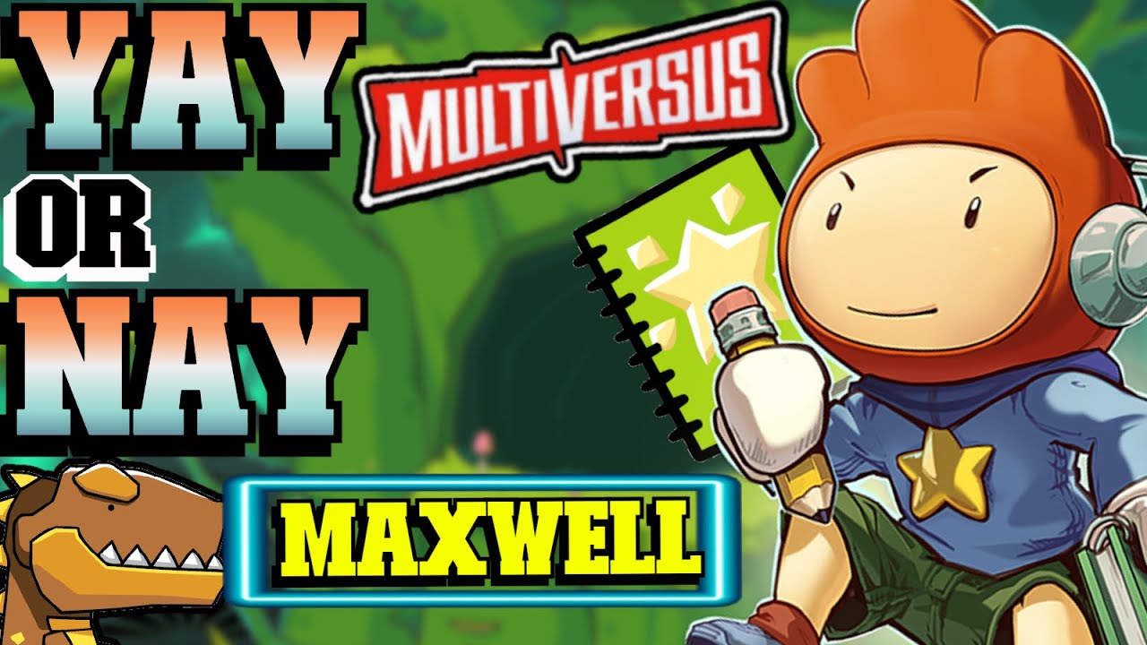 MULTIVERSUS | Character Poll (Maxwell) YAY or NAY - YouTube