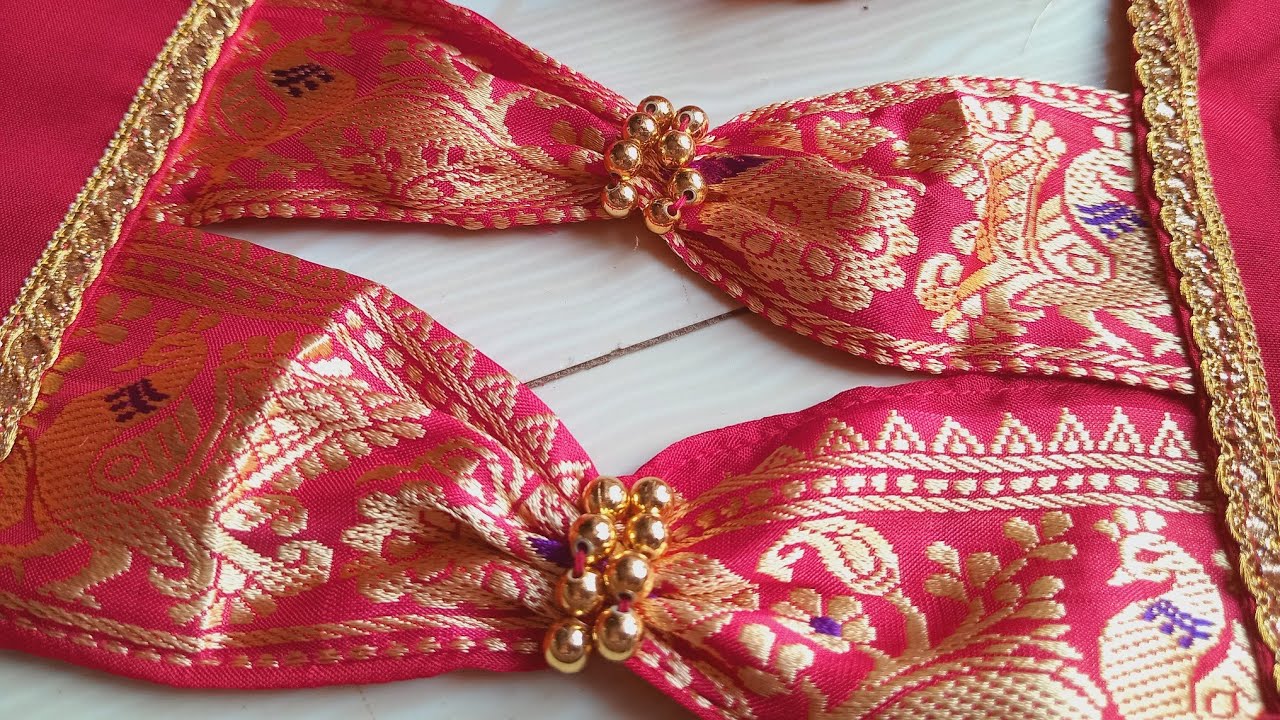 || Back neck blouse Design || Kath Padar blouse design || Cutting and ...