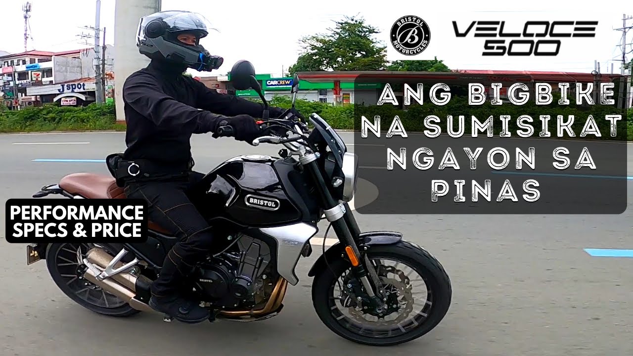 BRISTOL VELOCE 500 Full Review | Test Ride | Walk Around - YouTube