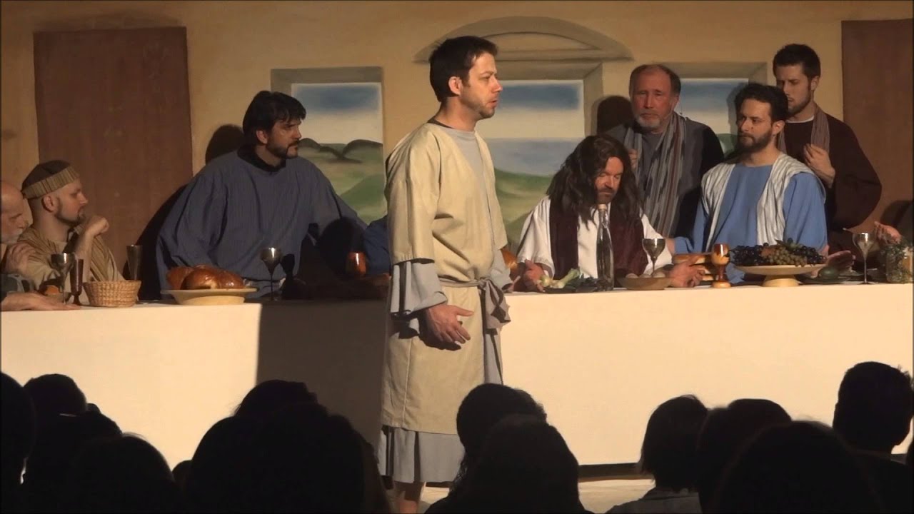 Good Friday Last Supper Scene with Judas Iscariot - YouTube