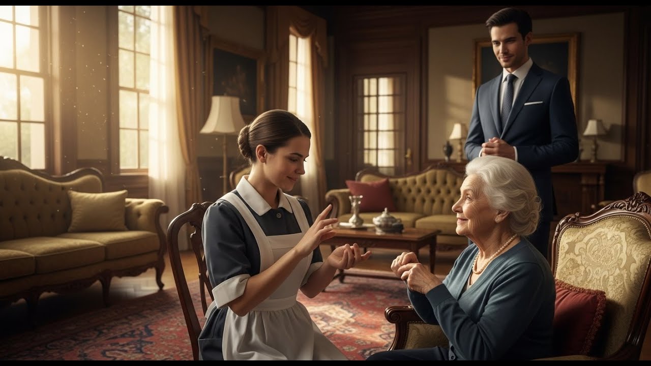 Humble Maid Uses Sign Language for Mafia boss’s Mother, Her Secret Past ...