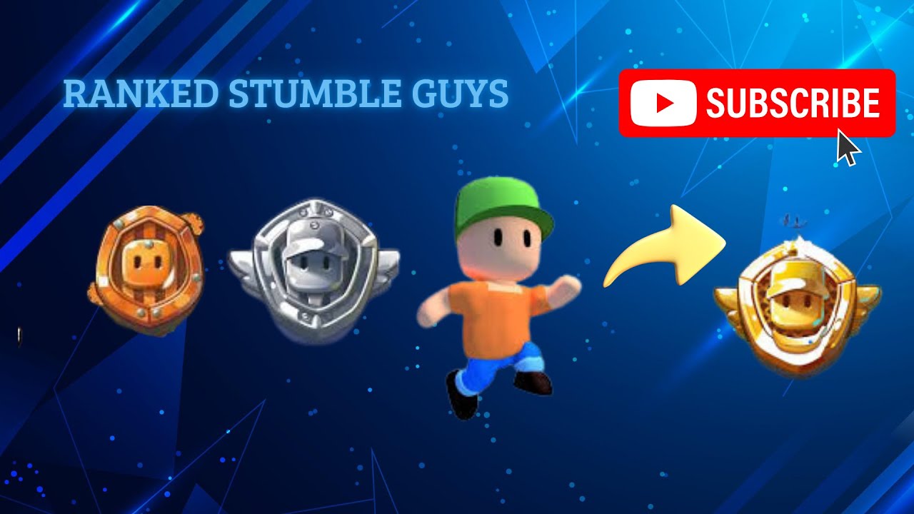Stumble guys ranked gameplay - YouTube