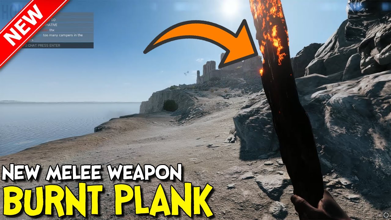 Battlefield V - Burnt Plank Gameplay(New Melee Weapon) | 🎮 IIIIIIIIII ...