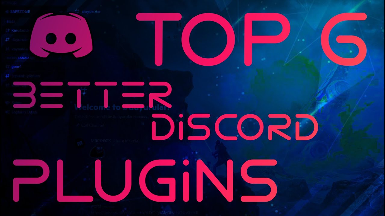 TOP 6 BETTERDISCORD PLUGINS - YouTube