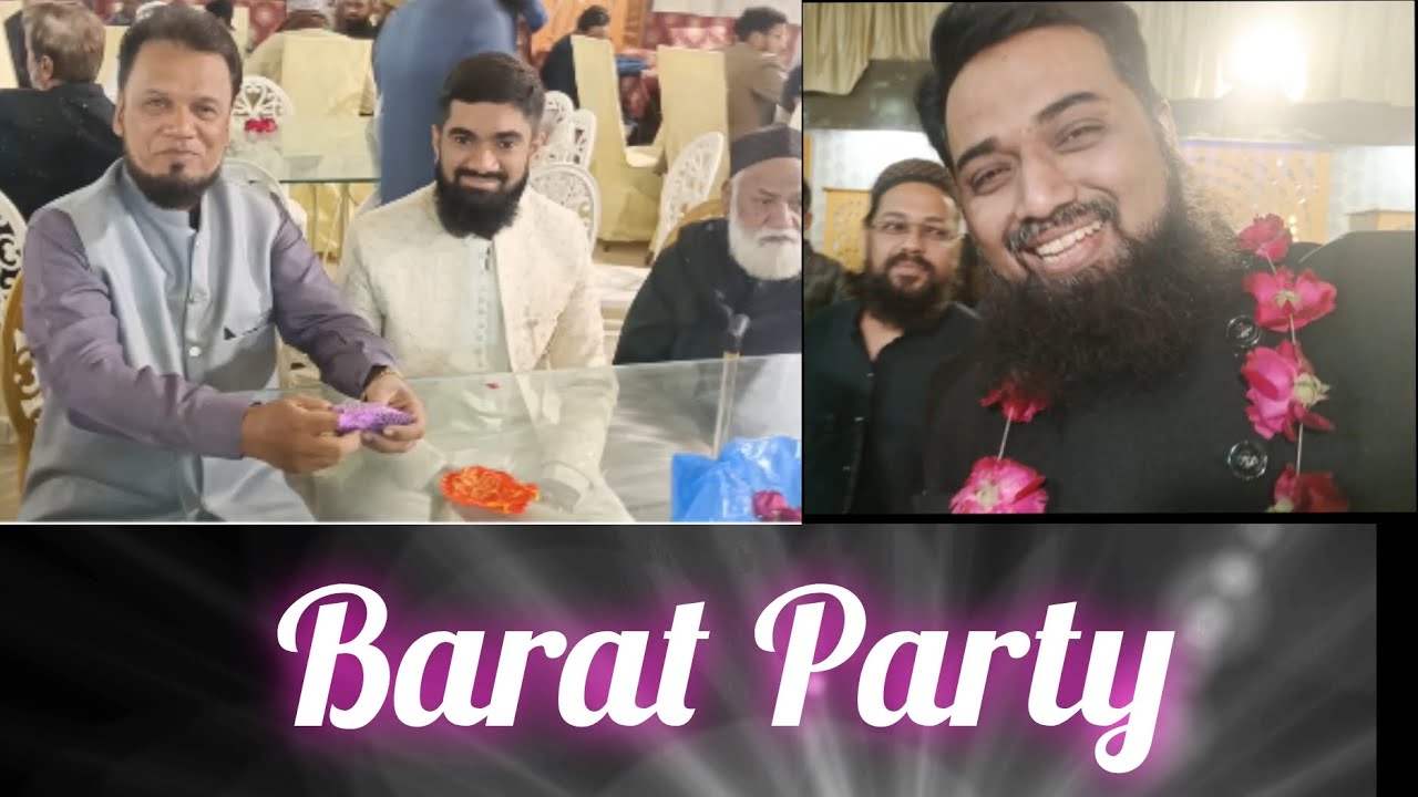 Barat Party Vilog - YouTube