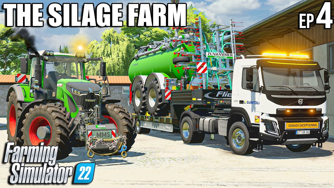 SLURRY cultivation with NEW TANKER | The SILAGE FARM | Farming ...