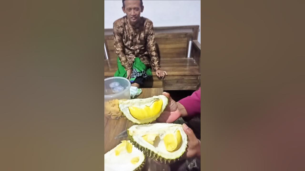 Unboxing Durian Musang King masak pohon di Salam Garden. - YouTube