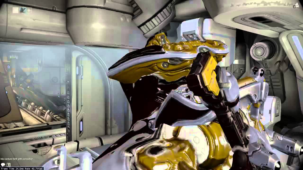 Playing some Update 15 Warframe missions. Gathering the parts for the new Archwings and late - 2 ...