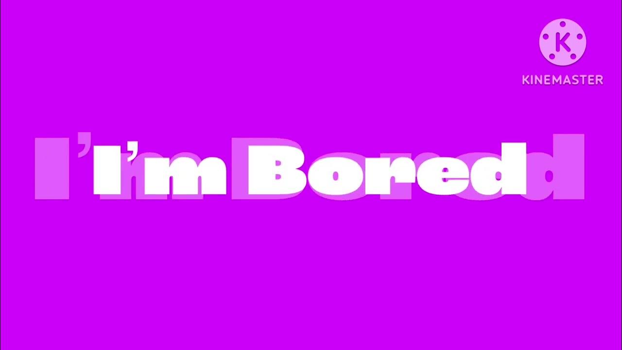 I’m Bored… What Should I Do? - YouTube