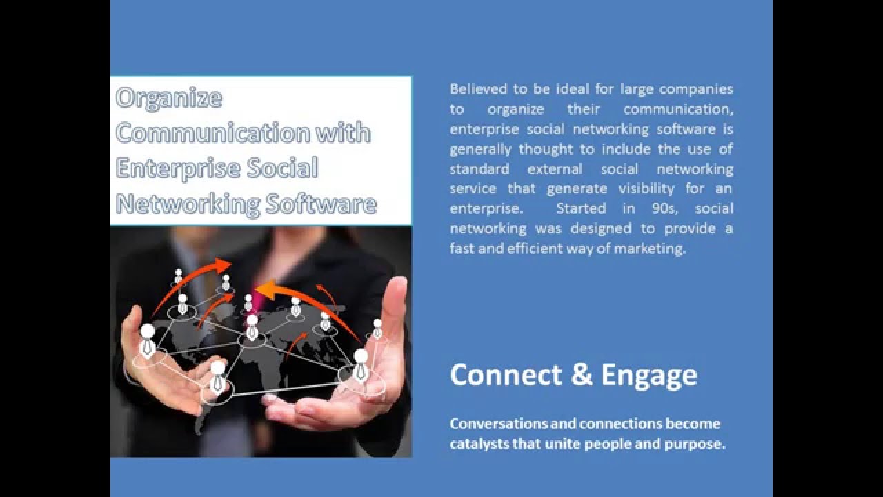 Enterprise Social Networking Software, Enterprise Collaboration Tool ...