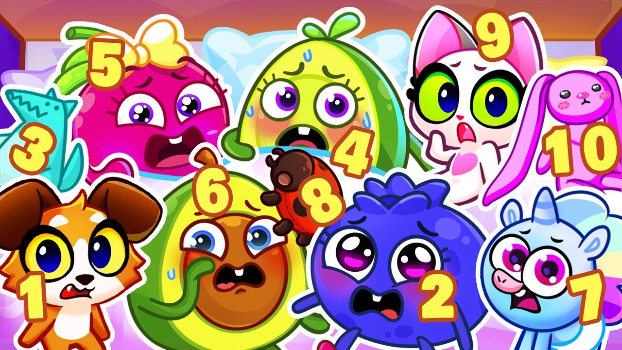 😴10 In The Bed Song 🔟Bedtime Stories for Babies⭐️ Best Kids Songs ...