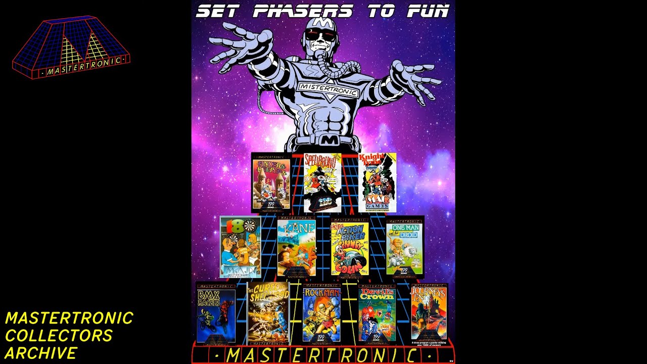 Mastertronic fan Poster Timelapse video featuring Mistertronic - Chris Huelsbeck soundtrack ...