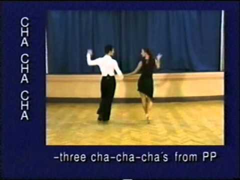 Cha-cha dance steps 38. ThreeChaCha-s form PP - YouTube
