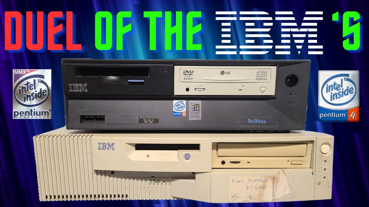 Duel of the IBM Desktops!! - YouTube