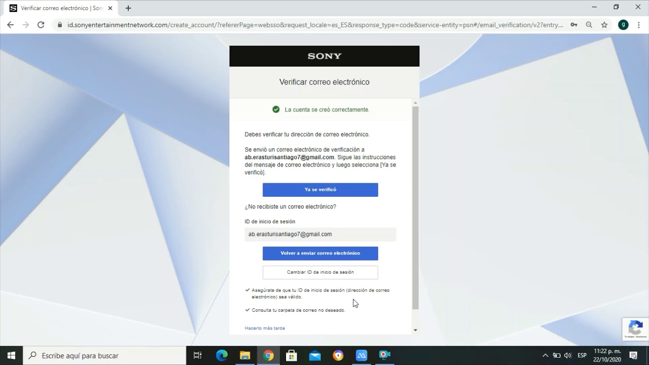 como crear cuenta sony psn en play 4 - YouTube