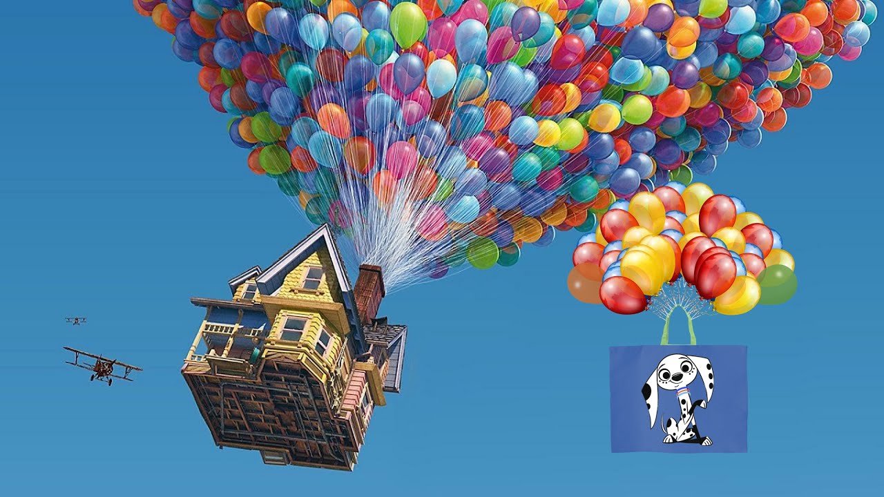Up (Carl Goes Up Soundtrack in 8D) - YouTube