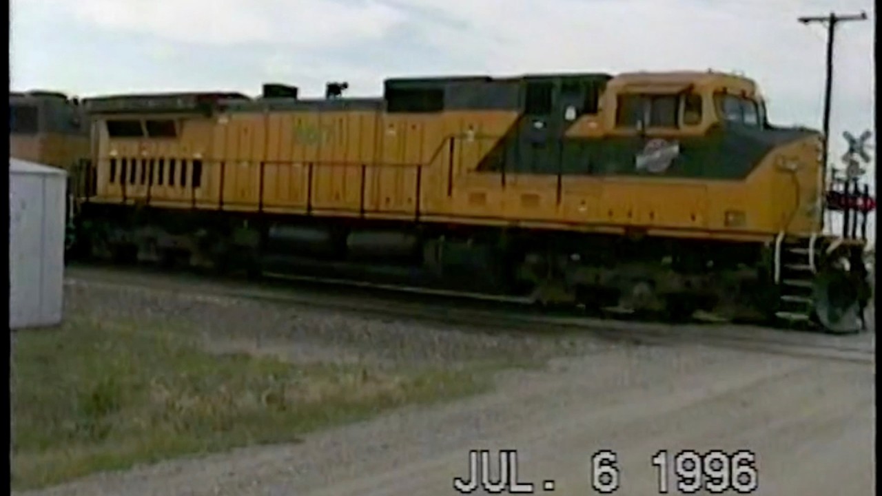 1996_07_06 UP CNW Nevada IA ex-CNW SD40-2 - YouTube