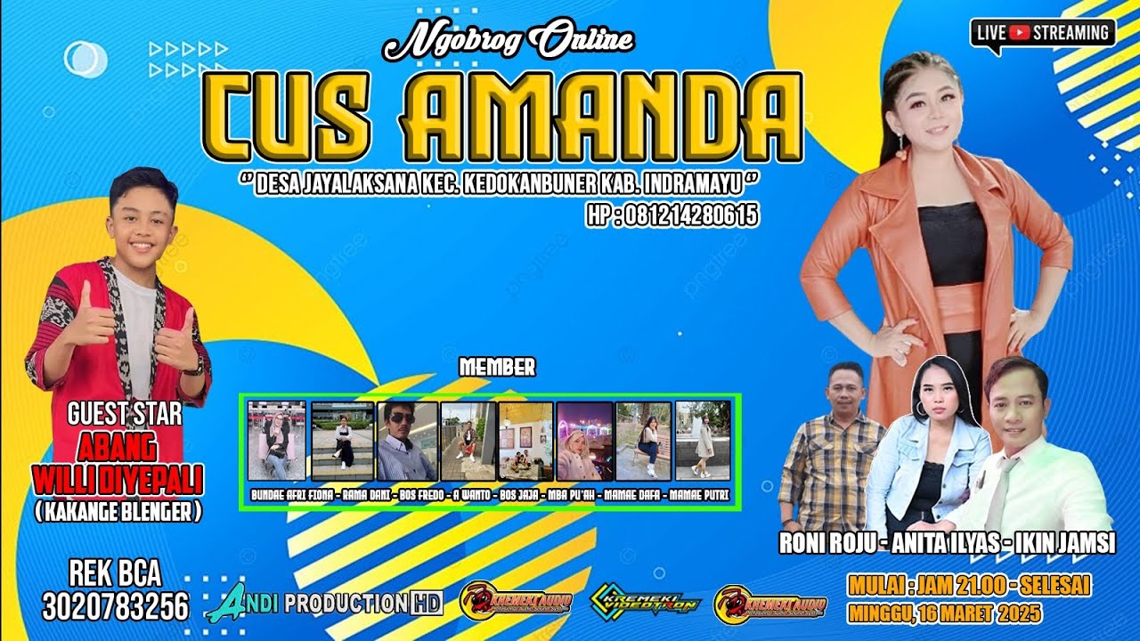 LIVE ORGAN TARLING "CUS AMANDA " NGOBROG ONLINE PART 2 - YouTube