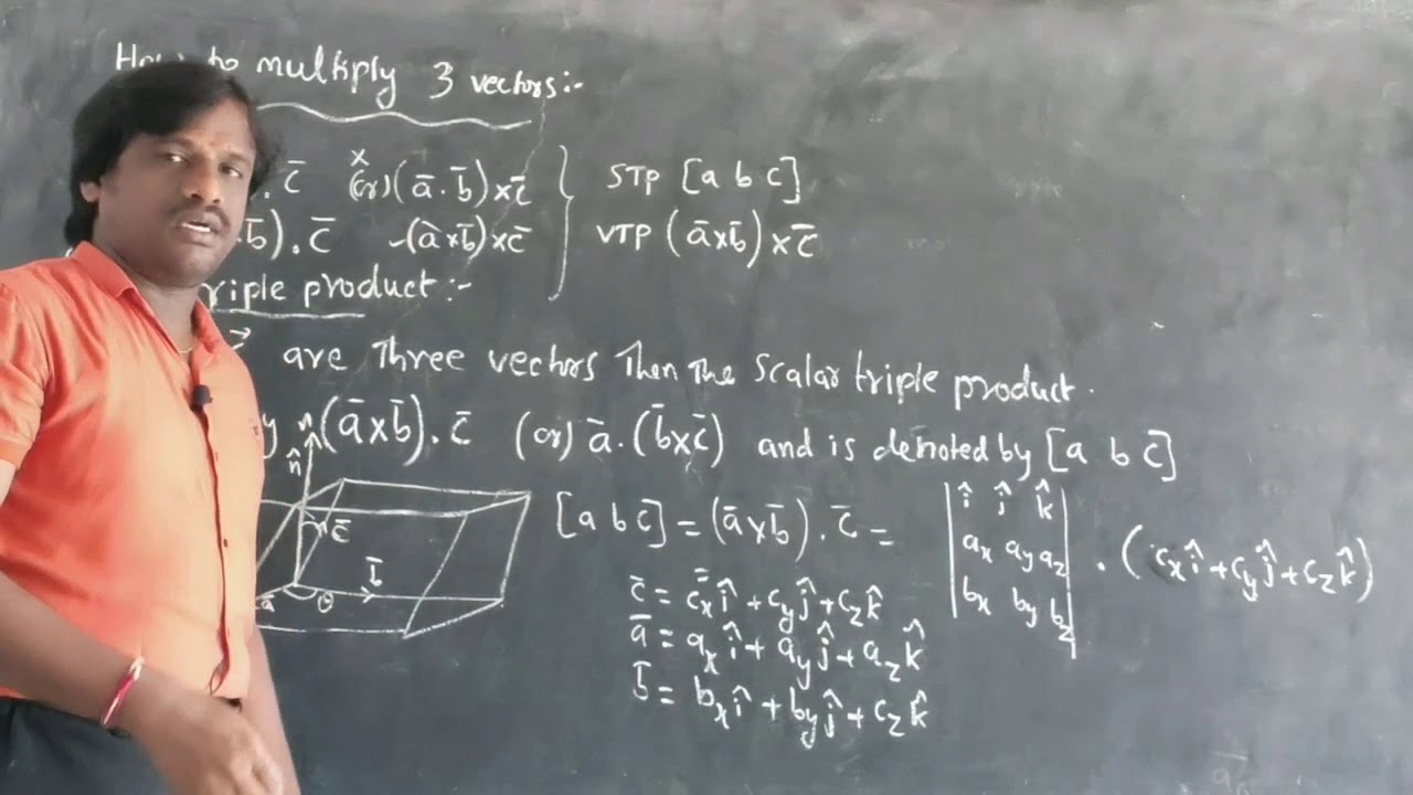 VECTORS ALGEBRA JEE MATHEMATICS BY G GOPAL REDDY - YouTube
