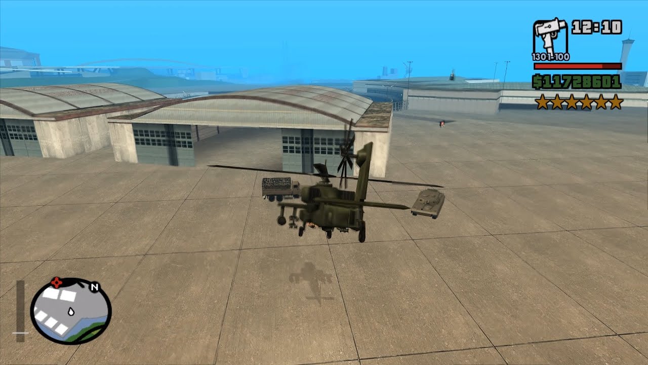 GTA San Andreas 6 Stars Easter Basin Naval Station Rampage - YouTube