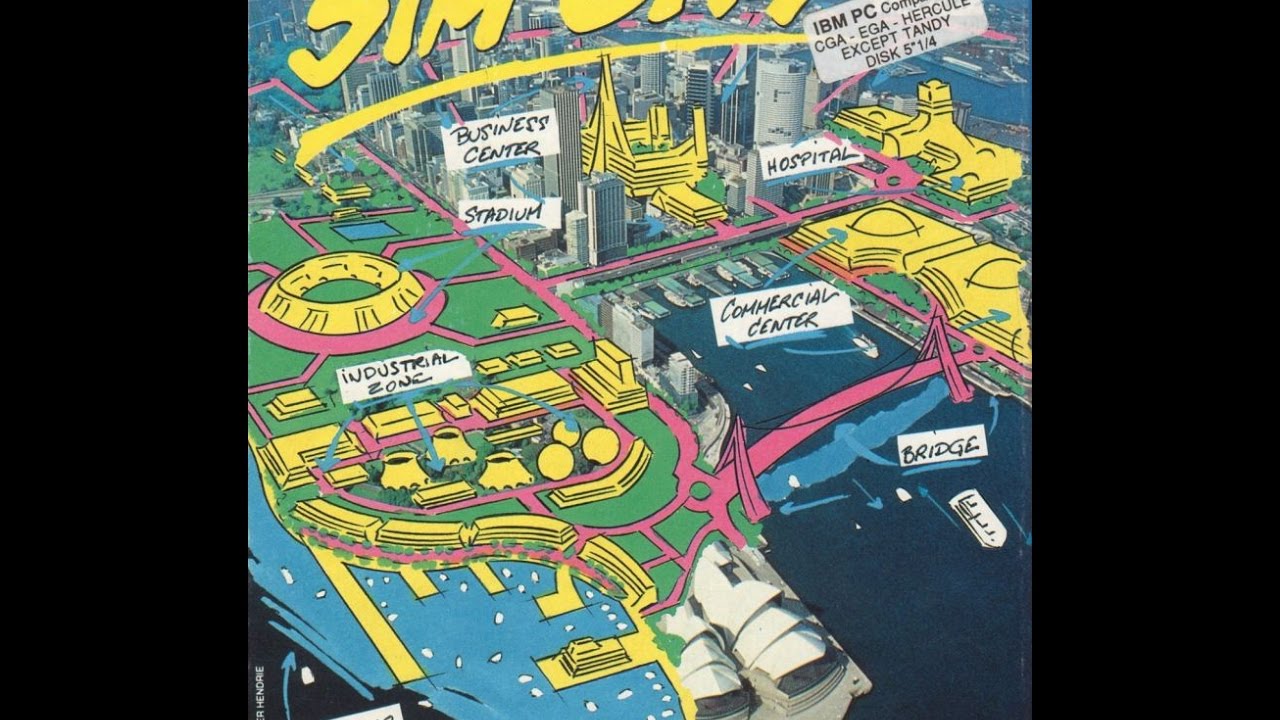 SimCity (1989, Maxis Software) - YouTube