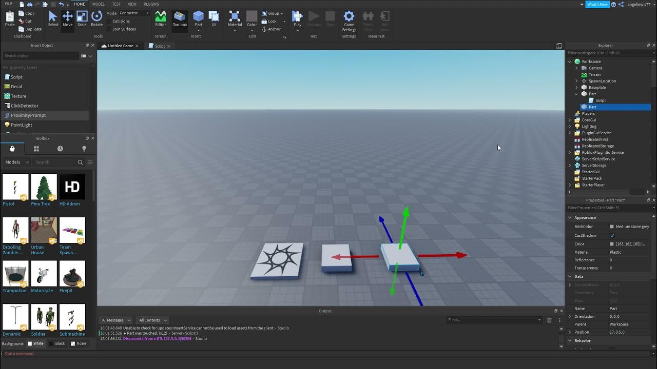 Functions | Roblox Studio Coding - YouTube
