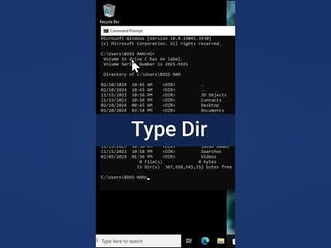 How to Change Directories in Windows Command Prompt - YouTube