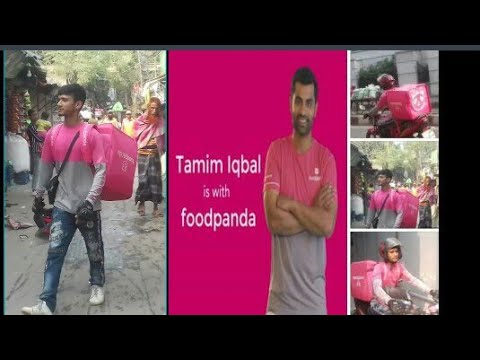 Foodpanda. Story of Foodpanda Rider .Bike ride in Dhaka. Foodpanda ...