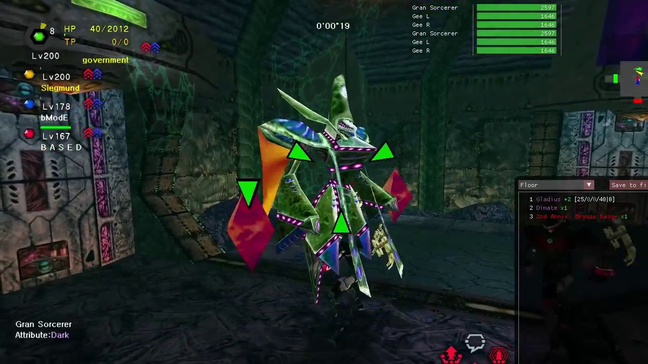 [PSOBB] MAE: Ruins 4'30 (Ephinea) - YouTube