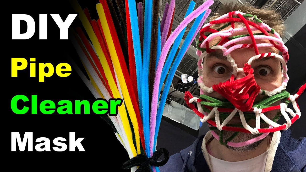 DIY Pipe Cleaner Mask - YouTube