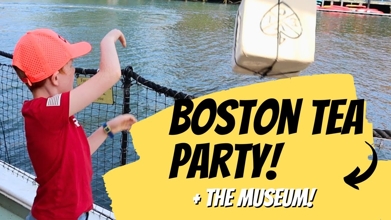 Reviving History: Epic Reenactment of the Legendary Boston Tea Party ...