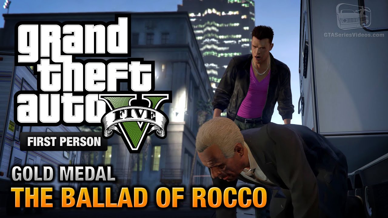 GTA 5 - Mission #60 - The Ballad of Rocco [First Person Gold Medal ...