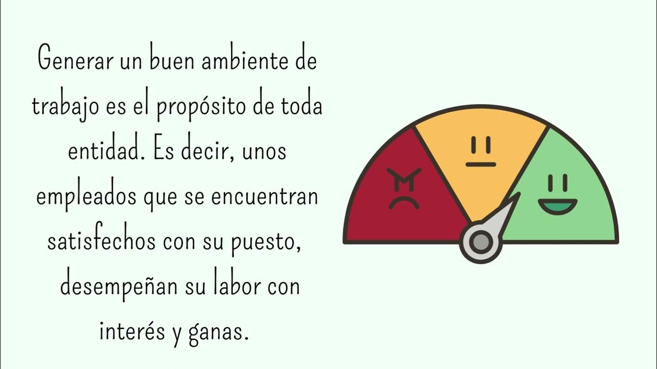 Actividad 6 - Tarea Acciones y estrategias para mejorar el ambiente y clima organizacional - YouTube