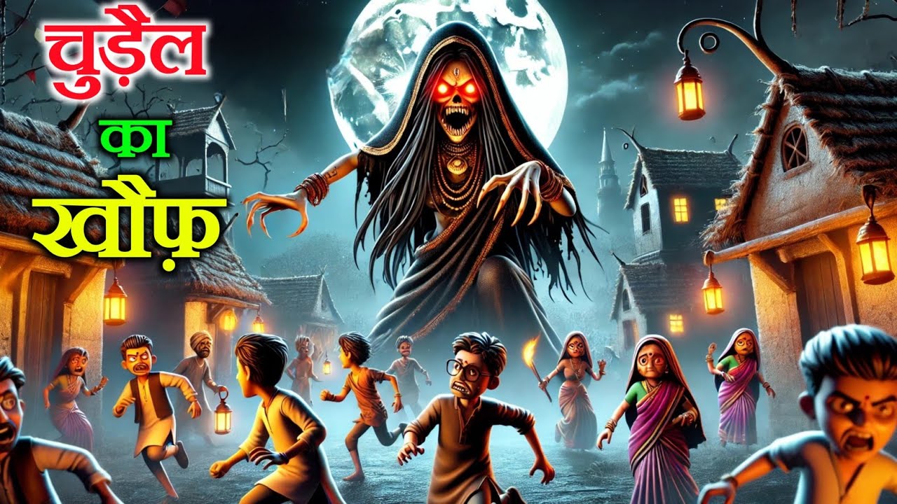 चुड़ैल और जमींदार का रहस्यई कांड !👻 Chudail Ka Haveli | Horror Cartoon ...