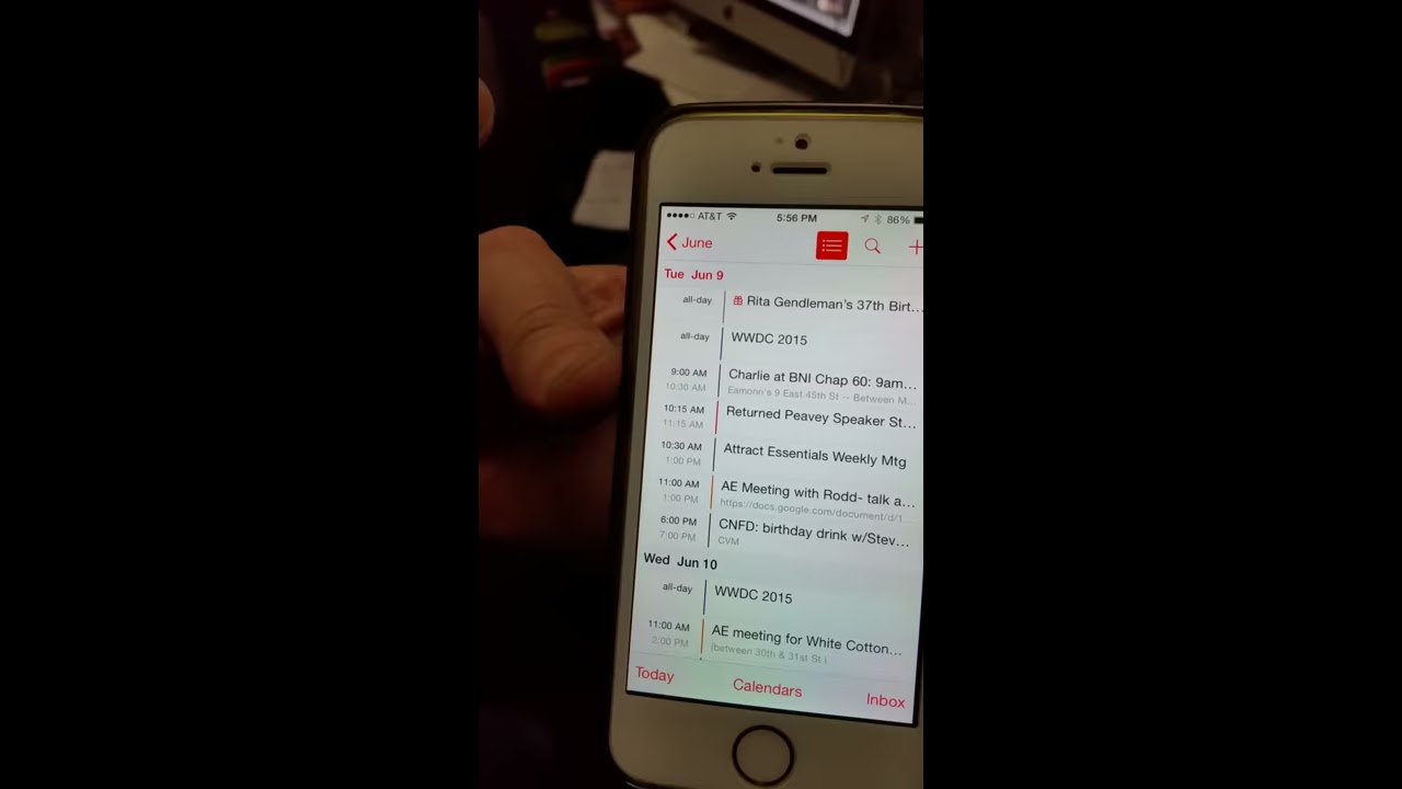 How To Edit Calendar View In Iphone YouTube How To Edit Calendar View In Iphone YouTube