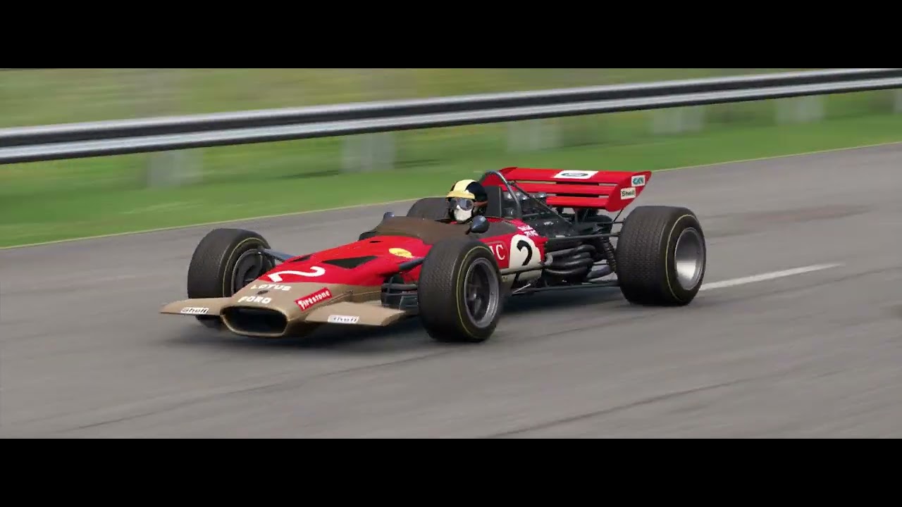 AMS2 - Monza 1971 10k - F1 Lotus Vintage gen 2 MK1 - AI race - YouTube