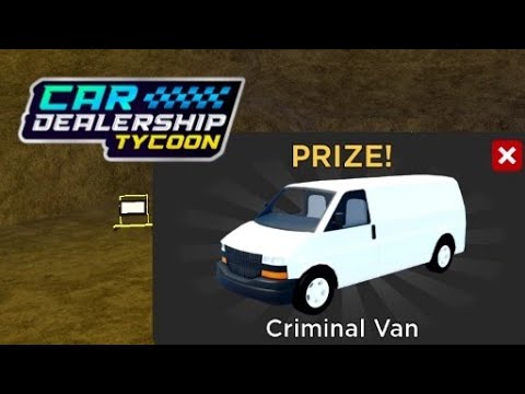 How to get criminal van car dealership tycoon - YouTube