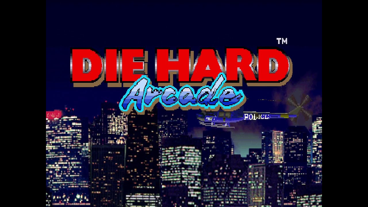 [Arcade] Die Hard Arcade Intro - YouTube