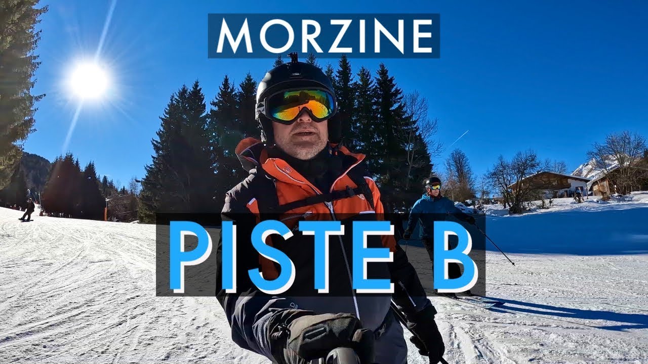 Ski France - Morzine : Piste B (Blue) Portes Du Soleil - YouTube