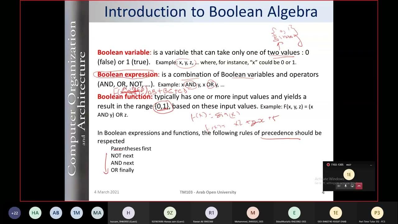 TM103 lect 5 - YouTube