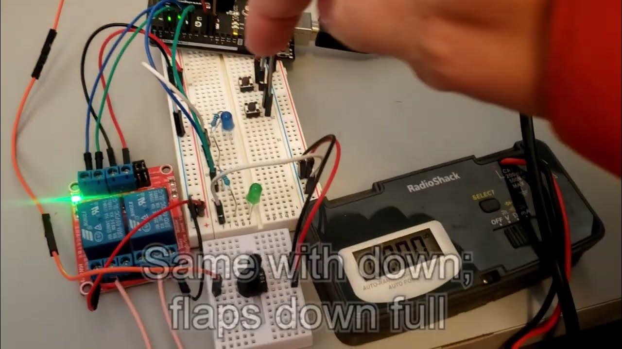 Arduino Flap Controller - YouTube