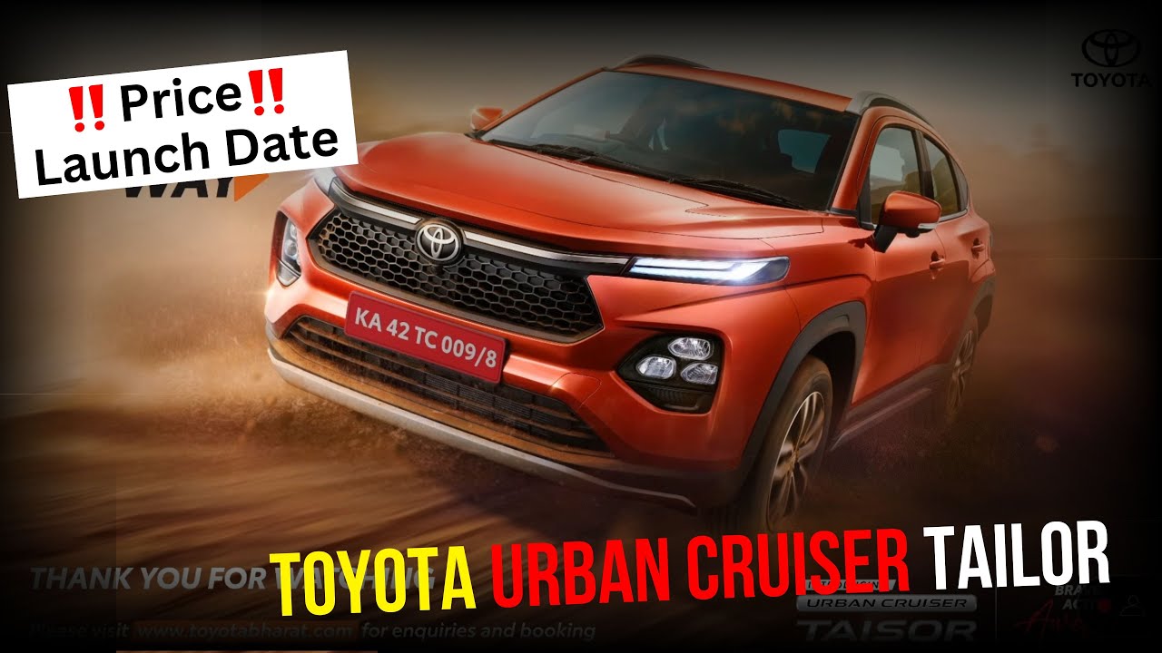 Toyota Taisor Price and CNG Model Revealed | Toyota Urban Cruiser ...