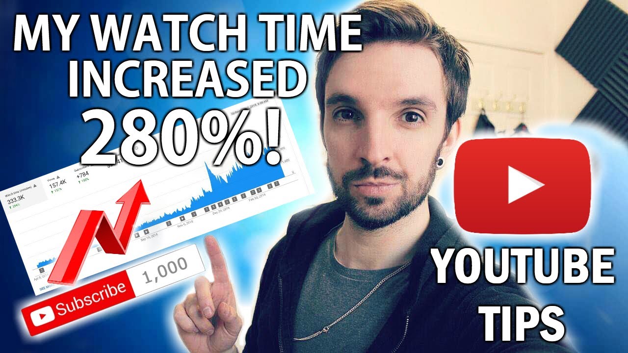 How To Get More Subscribers & Increase Watch Time on YouTube 2019 | How ...
