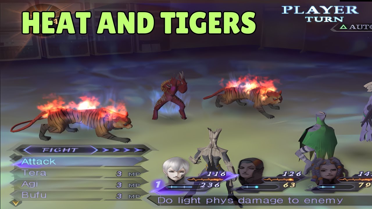 DIGITAL DEVIL SAGA 2 - HEAT BOSS (FIRST ENCOUNTER) - YouTube
