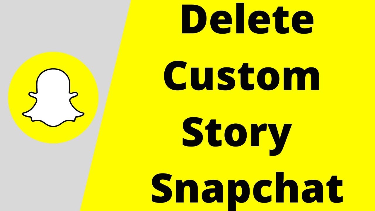 How To Delete Custom Story In Snapchat snapchat YouTube How To Delete Custom Story In Snapchat snapchat YouTube